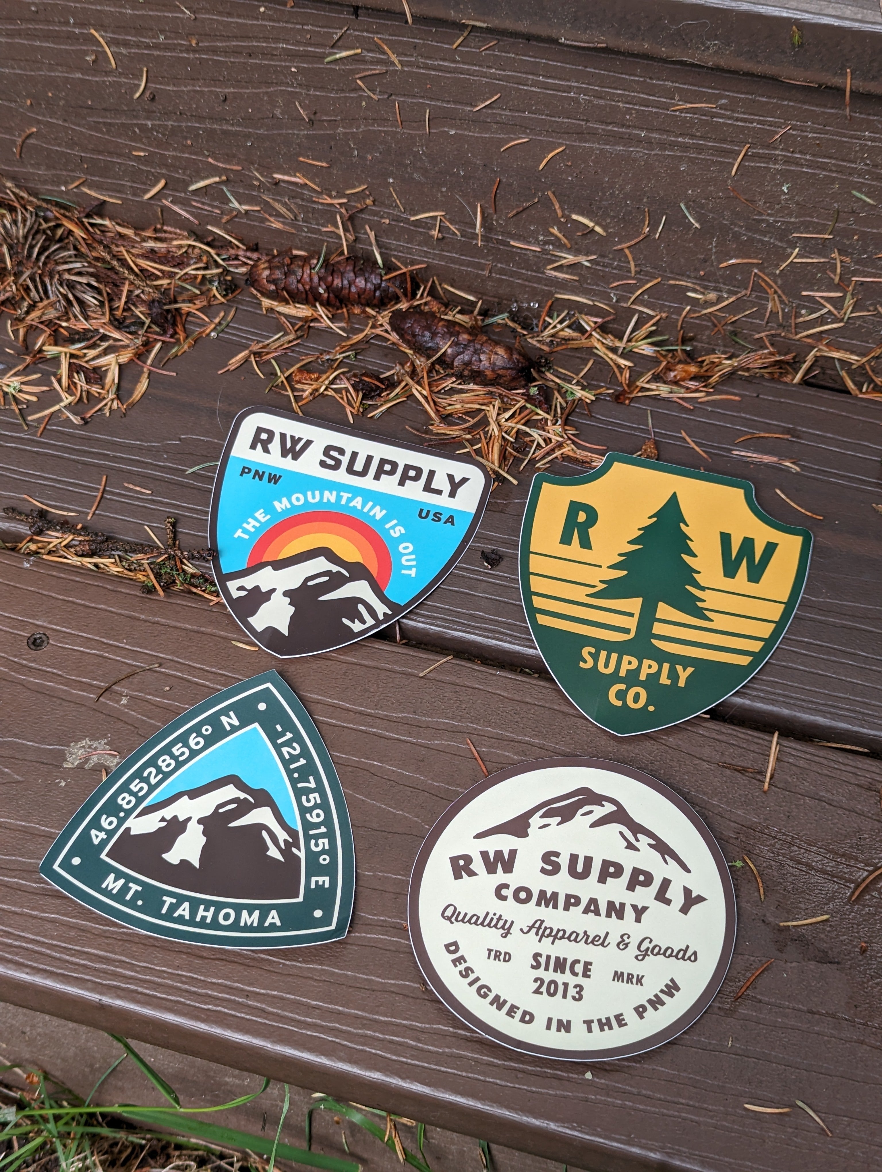 Oversized Stickers – Rainier Watch