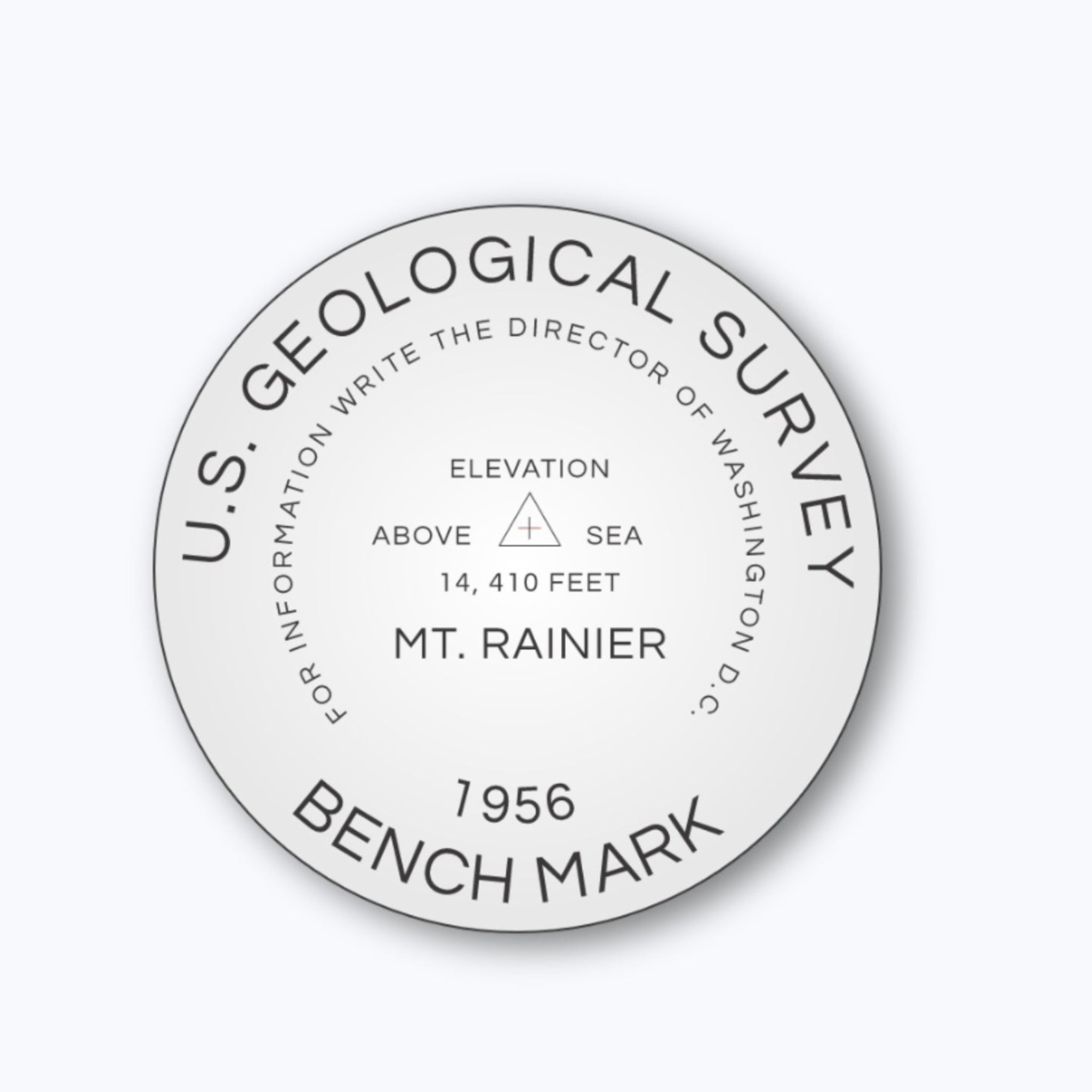 Benchmark Sticker – Rainier Watch
