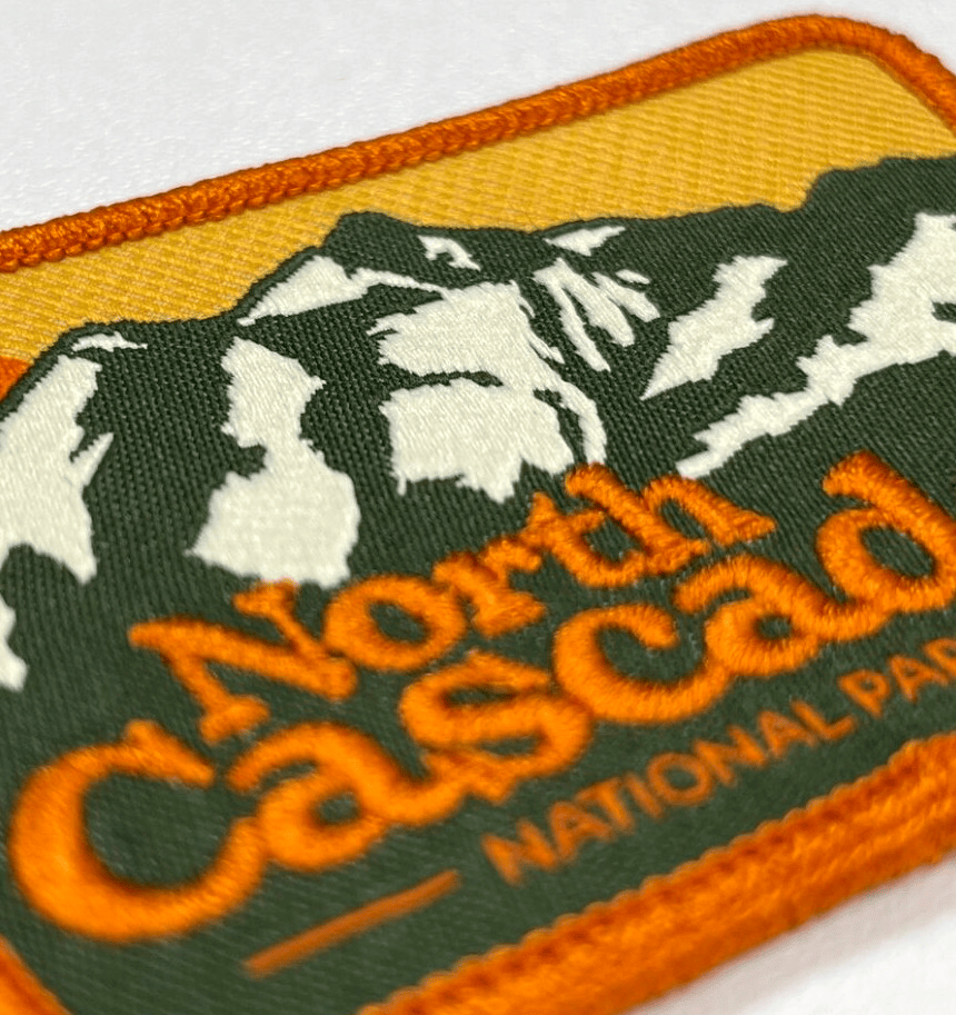 North Cascades National Park Vintage Patch – Rainier Watch