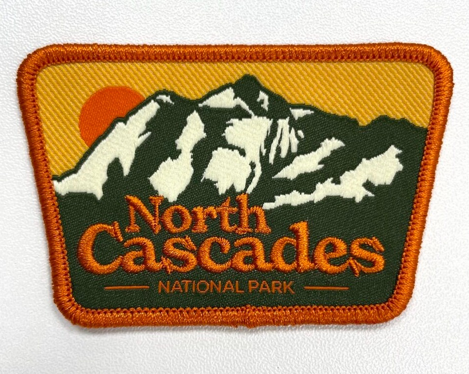 North Cascades National Park Patch - Vintage – Rainier Watch