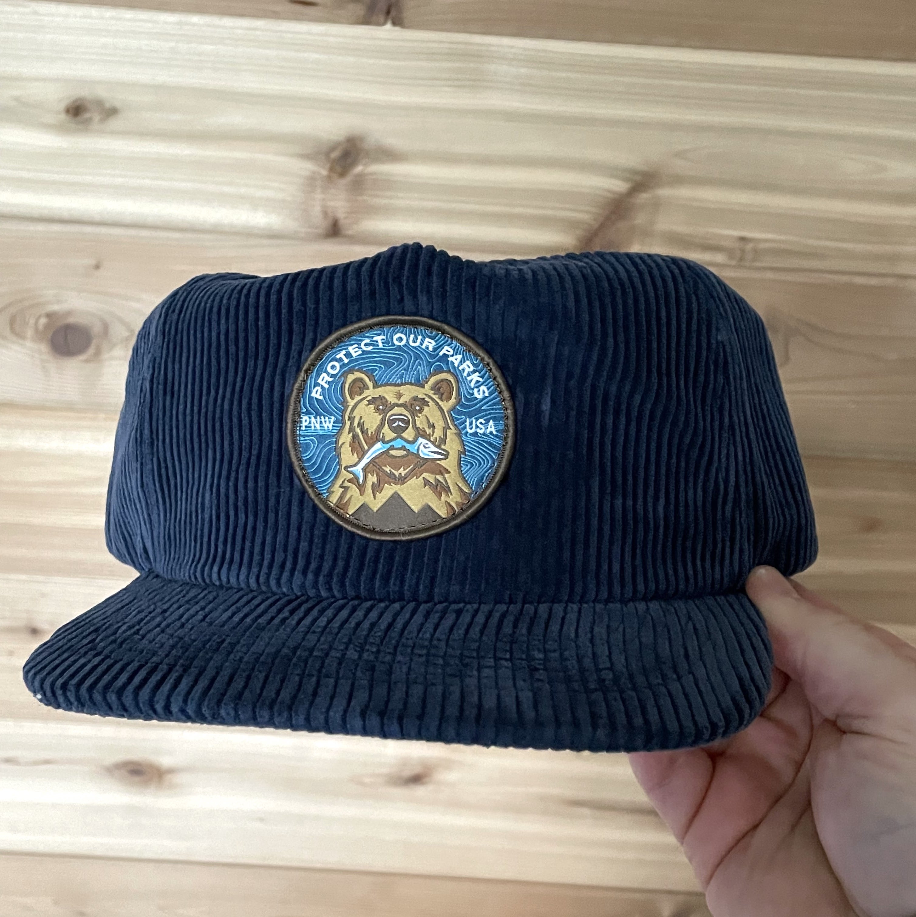 Protect Our Parks Bear Corduroy Cap – Rainier Watch