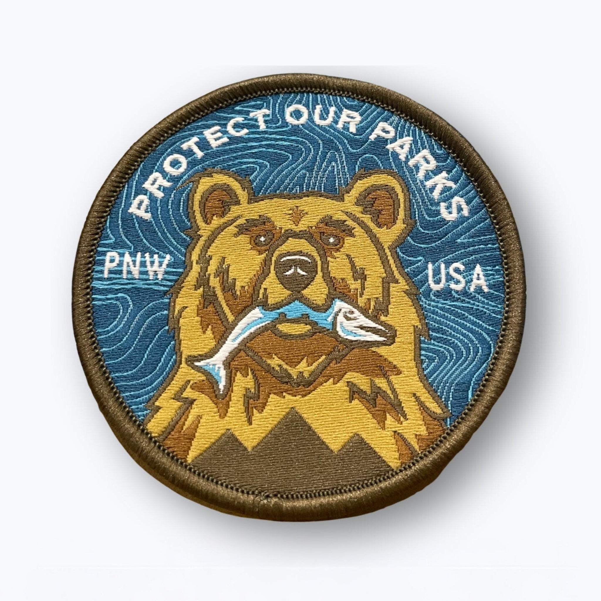 Protect Our Parks Bear Patch – Rainier Watch