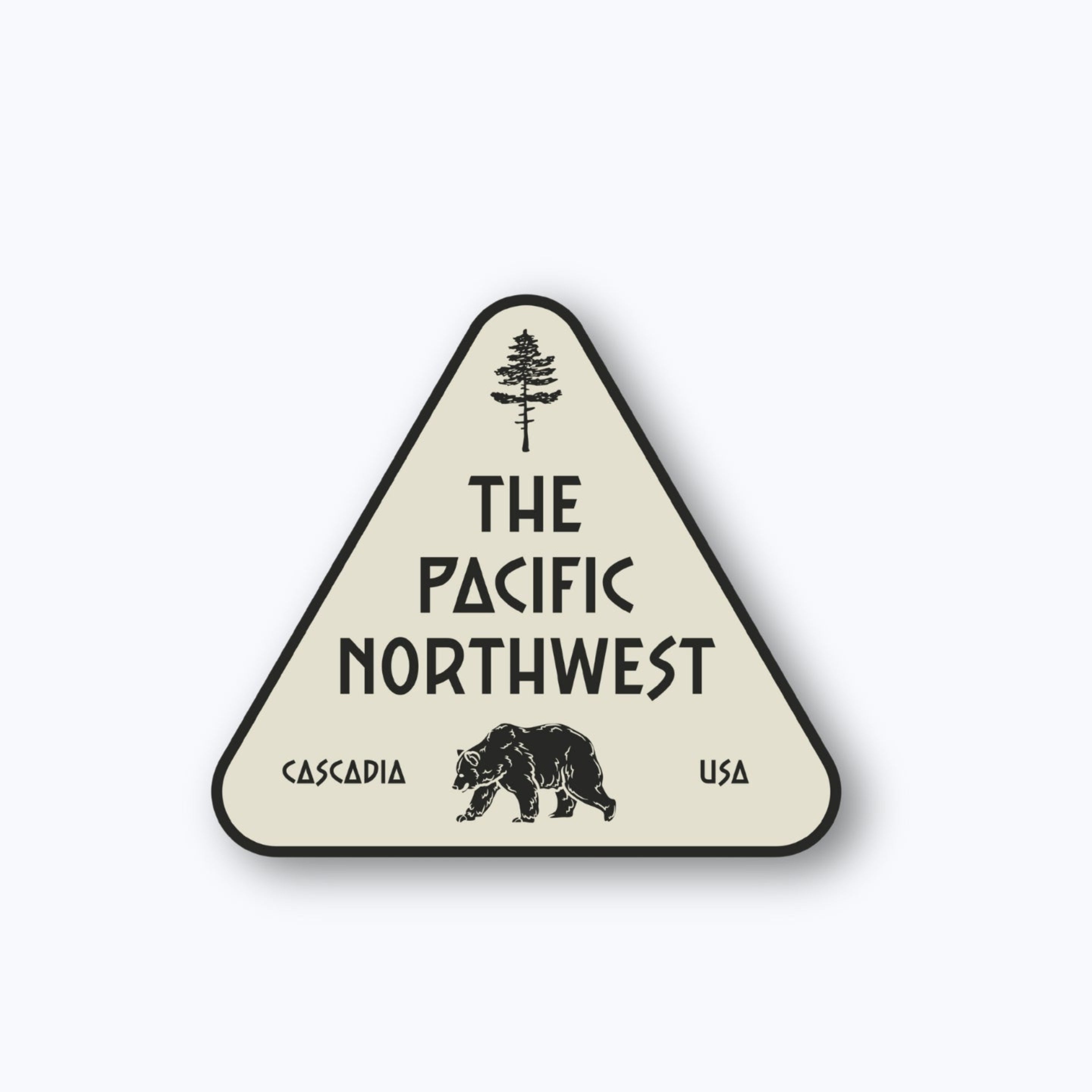 The Pacific Northwest Cascadia Sticker – Rainier Watch