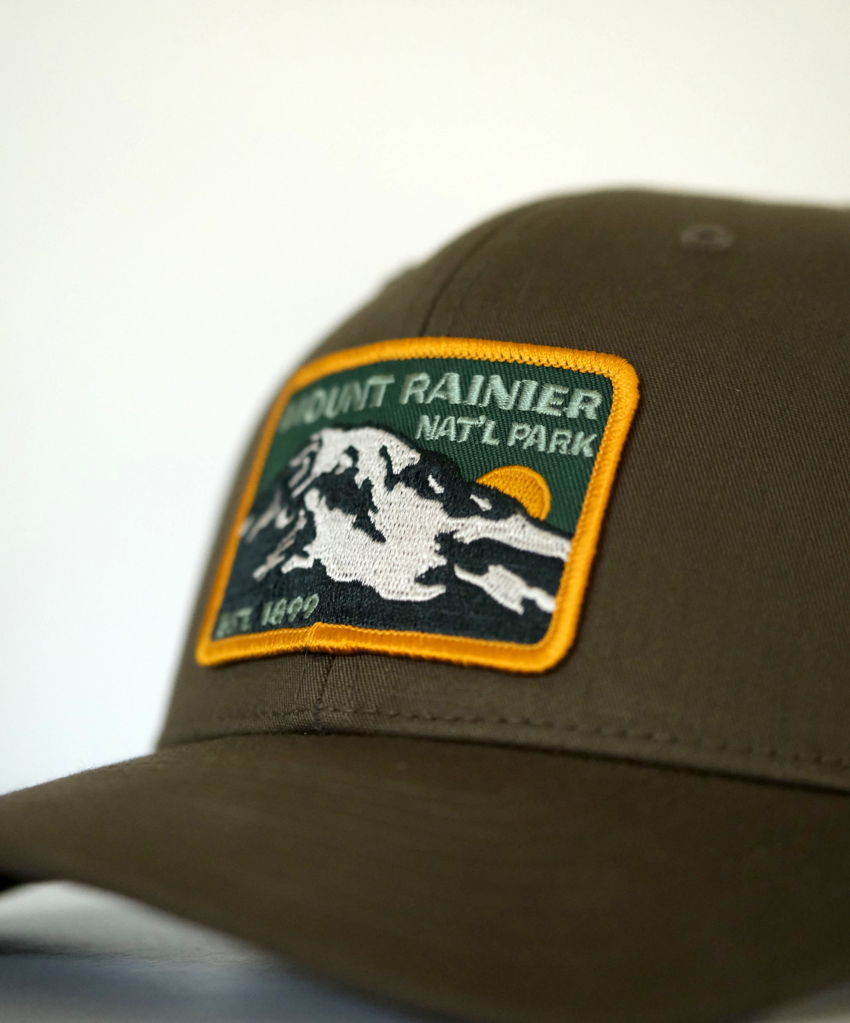 Mount Rainier National Park Est 1899 Trucker Cap – Rainier Watch