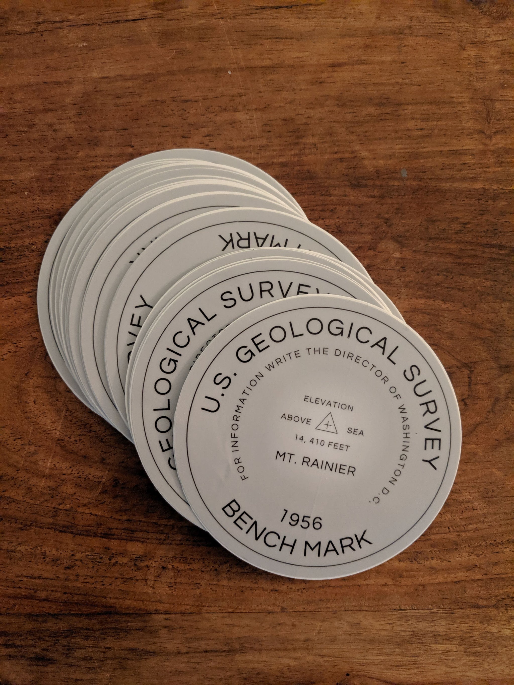 Benchmark Sticker – Rainier Watch